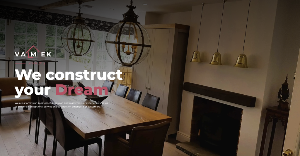 We construct your Dream | VAMEK Build Limited